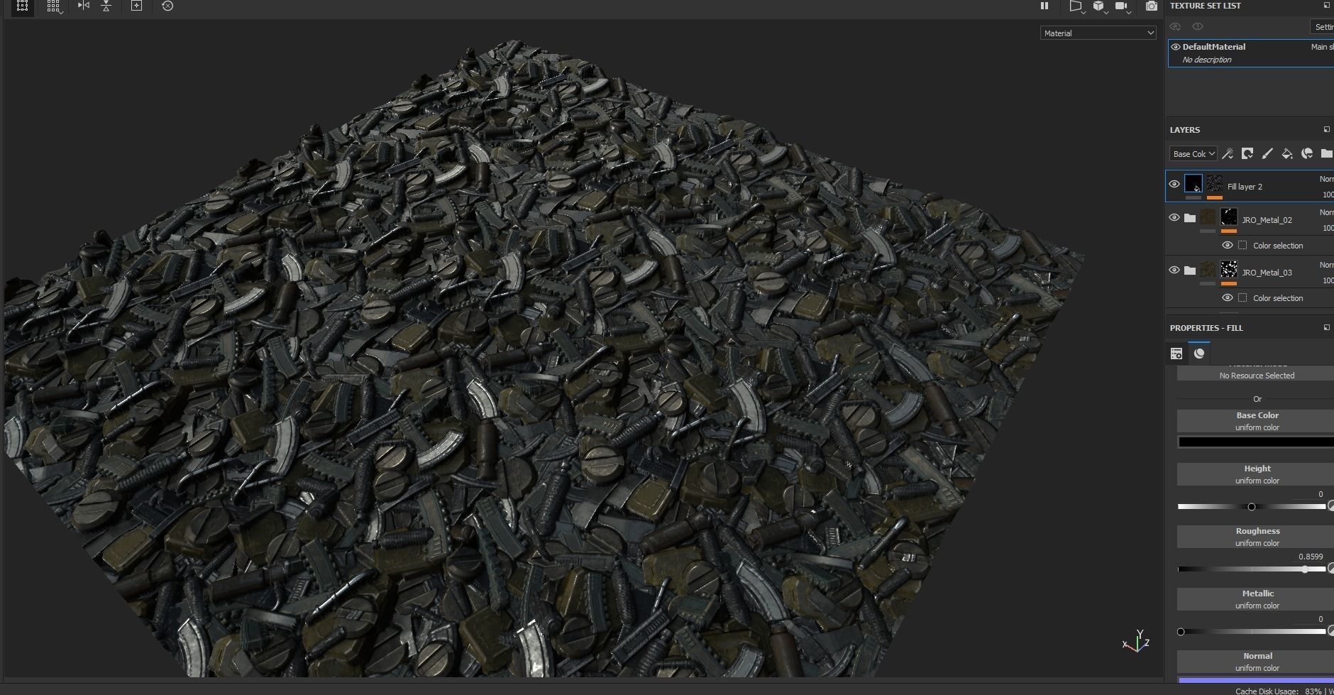 Weapon parts Material Texture | CGTrader