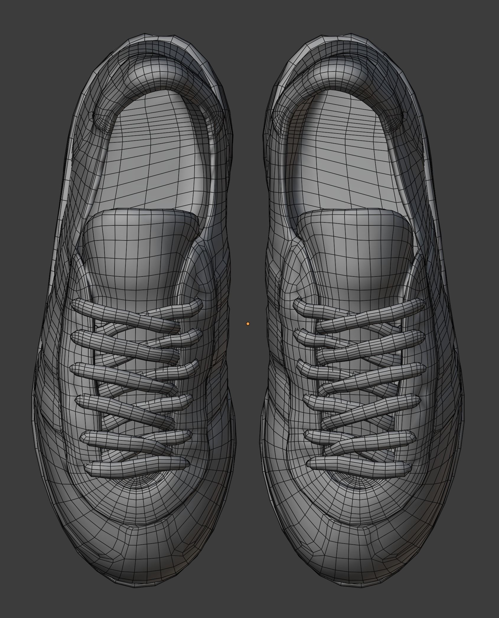 3D model PBR Low-poly Shoe adidas sneaker with soles VR / AR / low-poly ...
