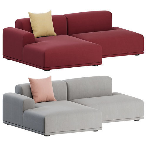 Connect Sofa 2 Seater 02 by Muuto 3D model | CGTrader