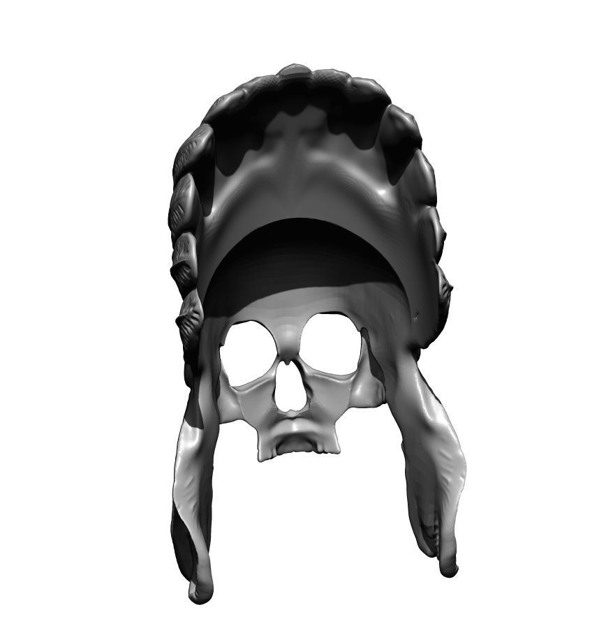 Skull mask version 3D model 3D printable | CGTrader