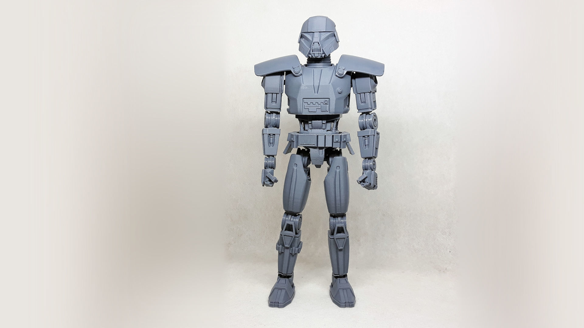 Star Wars Dark Trooper articulated action figure 3D model 3D printable ...