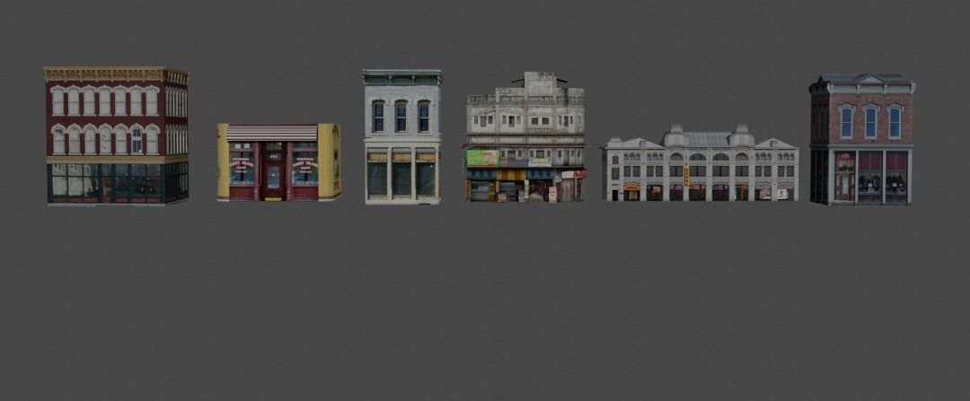 Building UV Mapping free 3D model | CGTrader