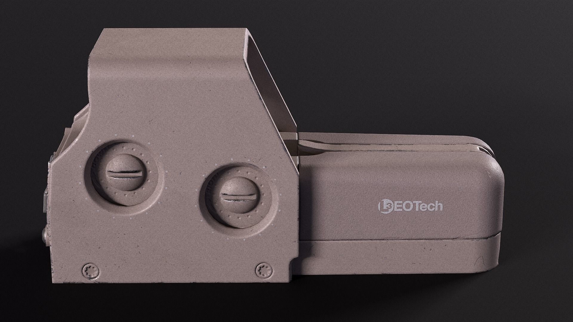 3D model Holographic Scope Eotech 553 PBR VR / AR / low-poly | CGTrader