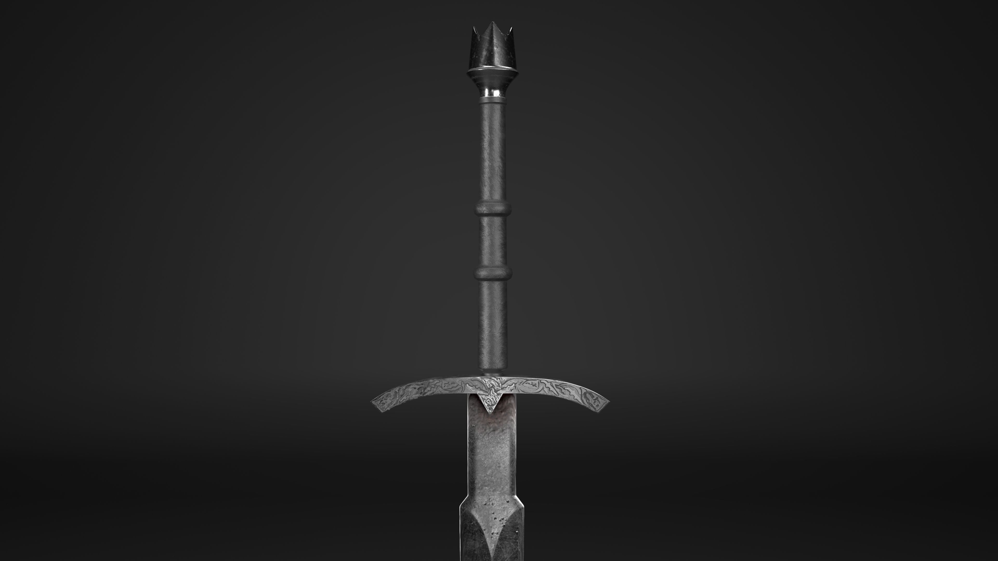 Nazgul sword 3D model | CGTrader