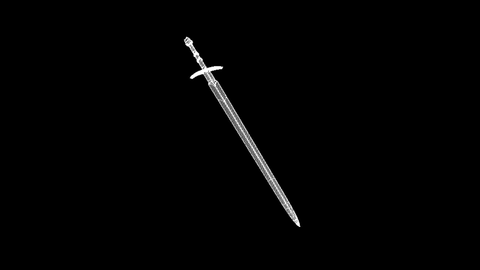 Nazgul sword 3D model | CGTrader