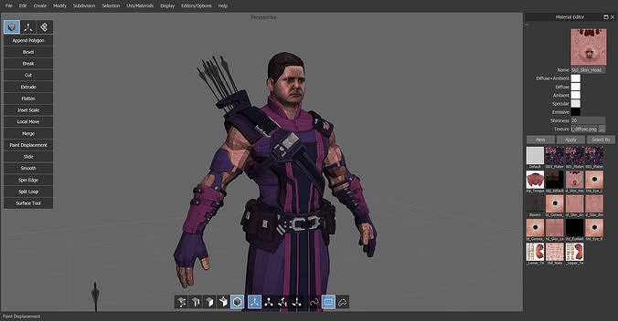 HAWKEYE 3D MODEL free 3D model | CGTrader