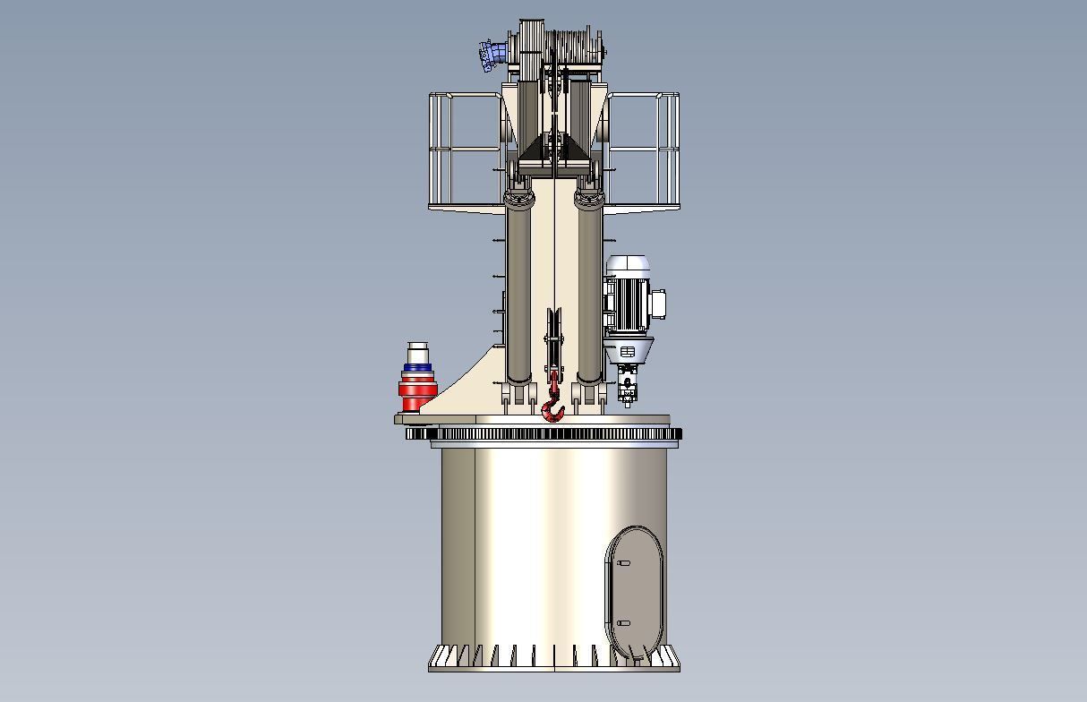 jib crane 3D model | CGTrader