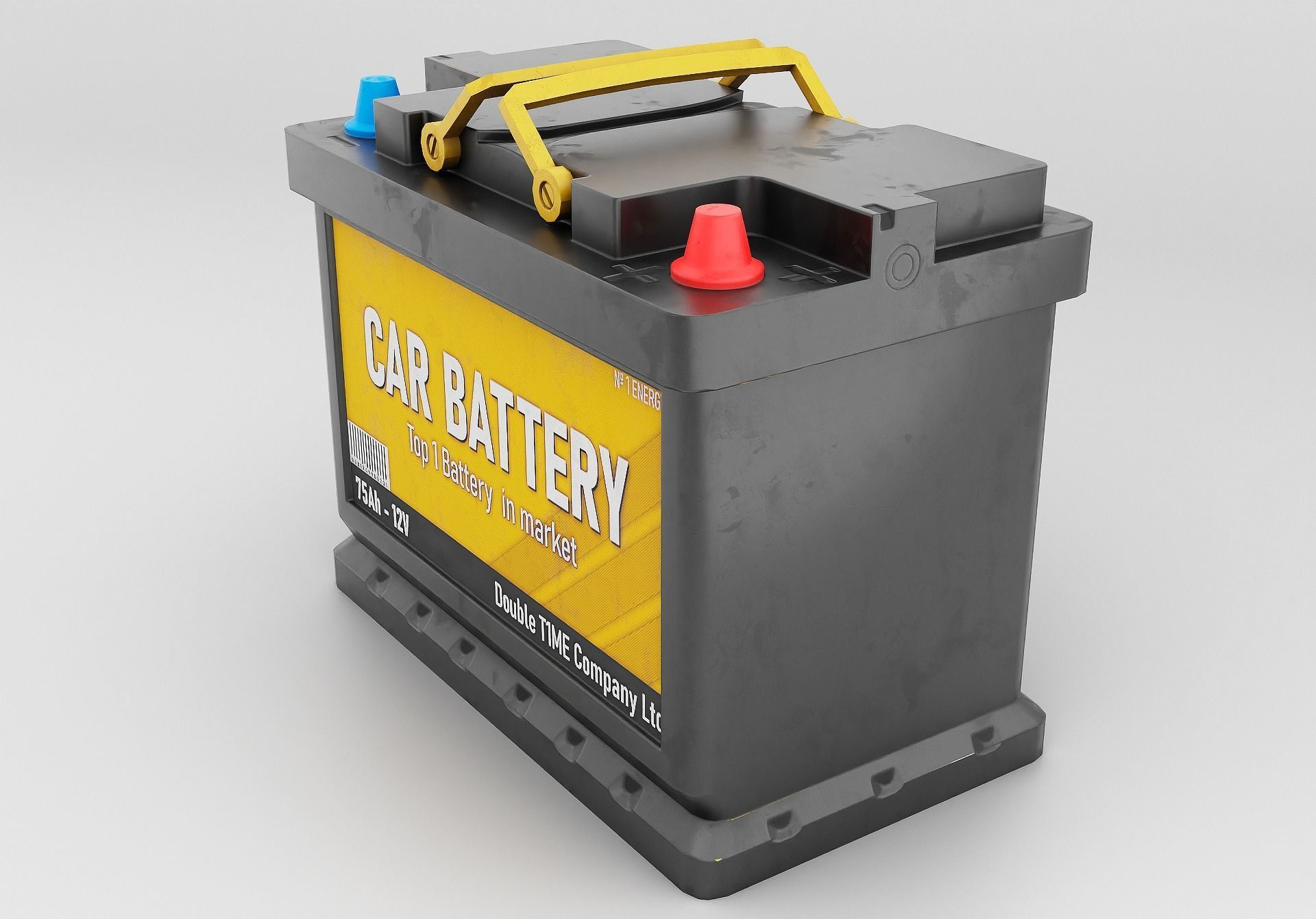 3D model LOW POLY Car Battery 3D model VR / AR / low-poly | CGTrader