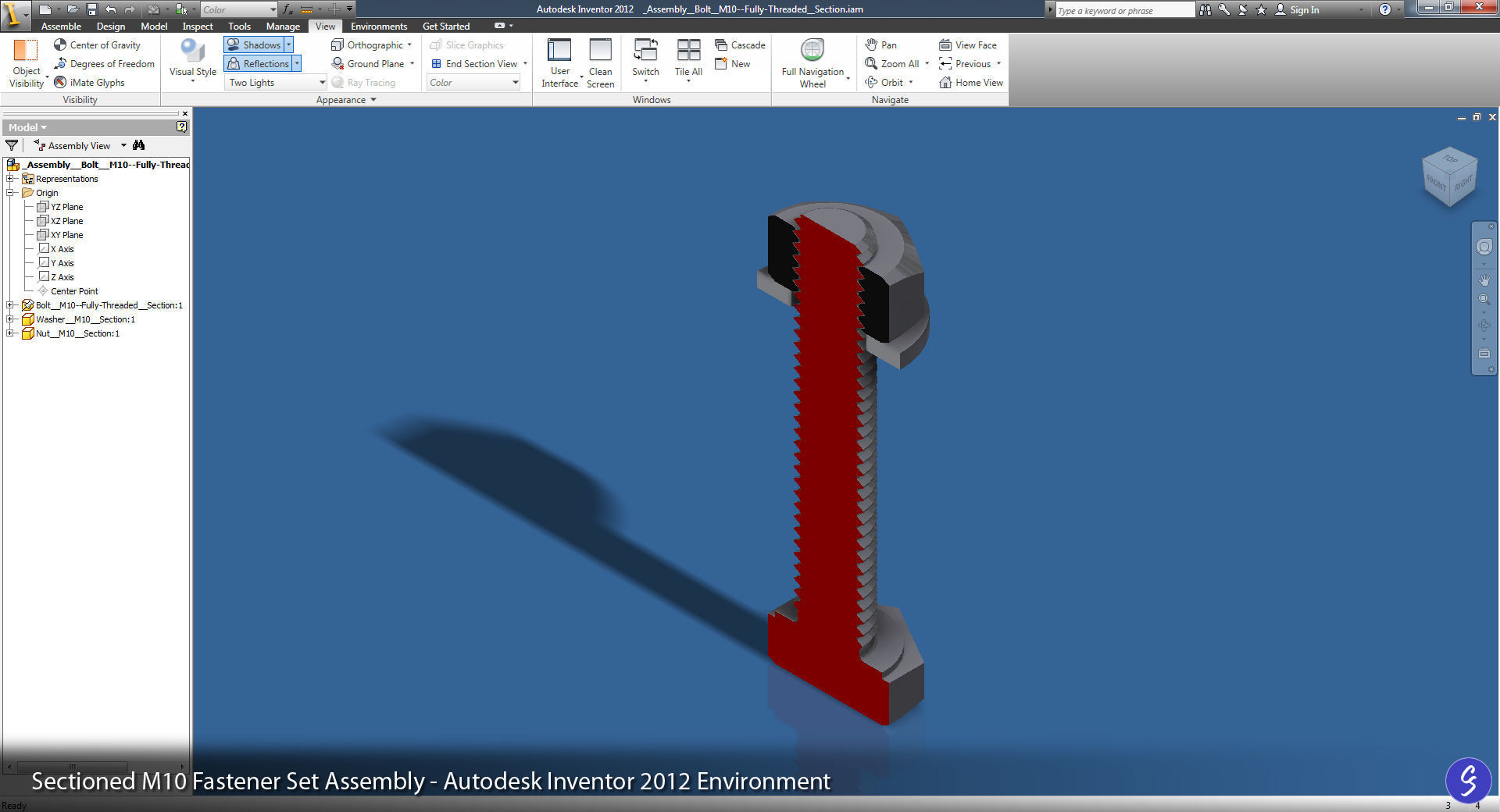 M10 Fastener Set 3D model | CGTrader