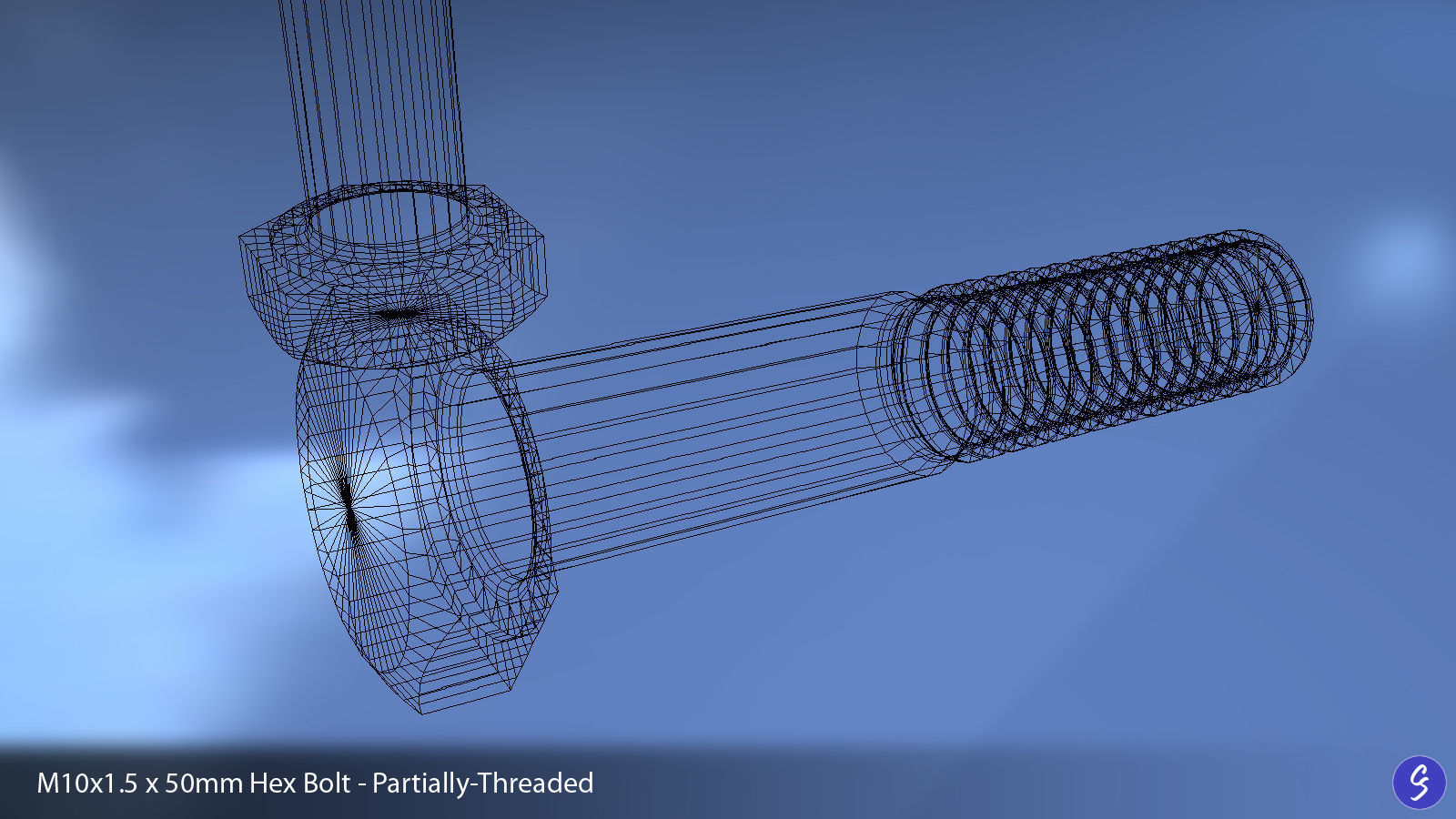 M10 Fastener Set 3D model | CGTrader