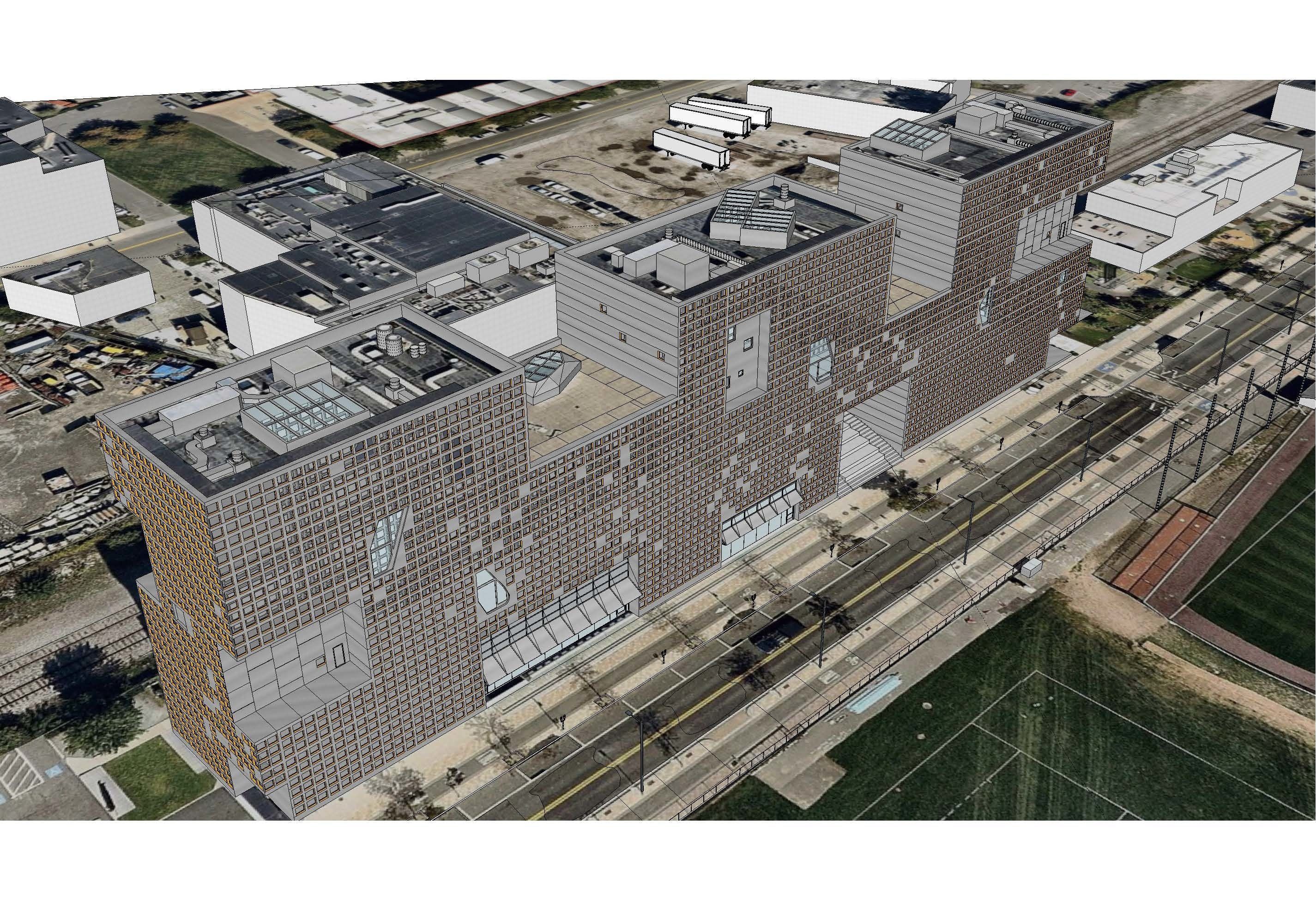 Simmons Hall MIT 3D model | CGTrader