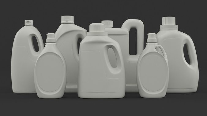 Plastic Bottles 3D model | CGTrader