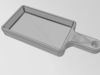 Rectangular serving bowl with handle 3D model 3D printable | CGTrader