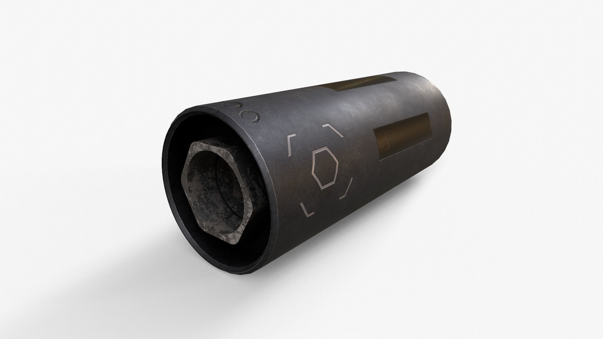 3D model Silencer V5 VR / AR / low-poly | CGTrader