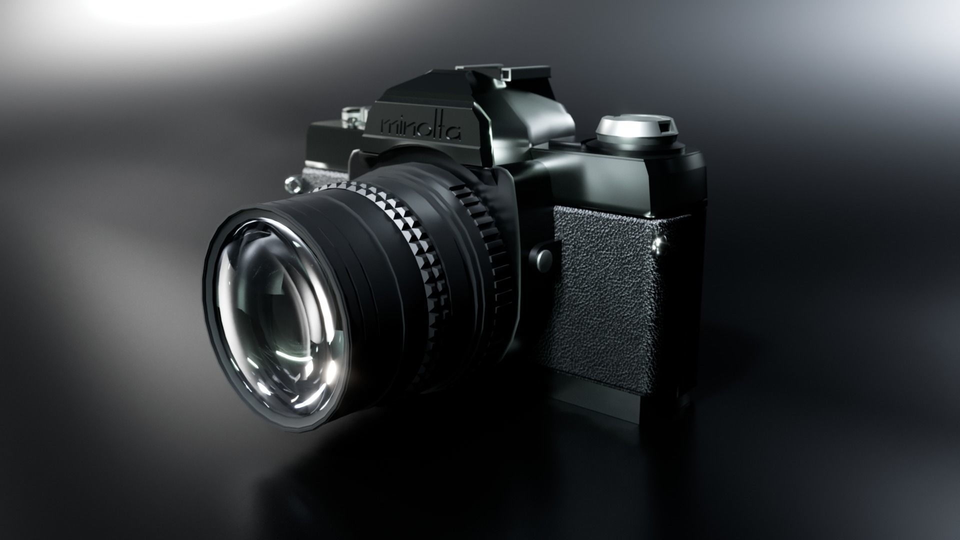 3D Kamera Minolta Analog | CGTrader