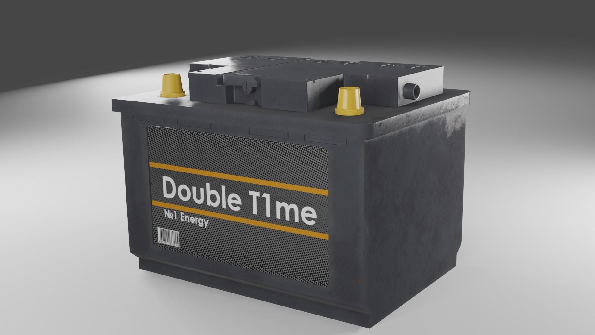 3D model Car Battery Low Poly VR / AR / low-poly | CGTrader