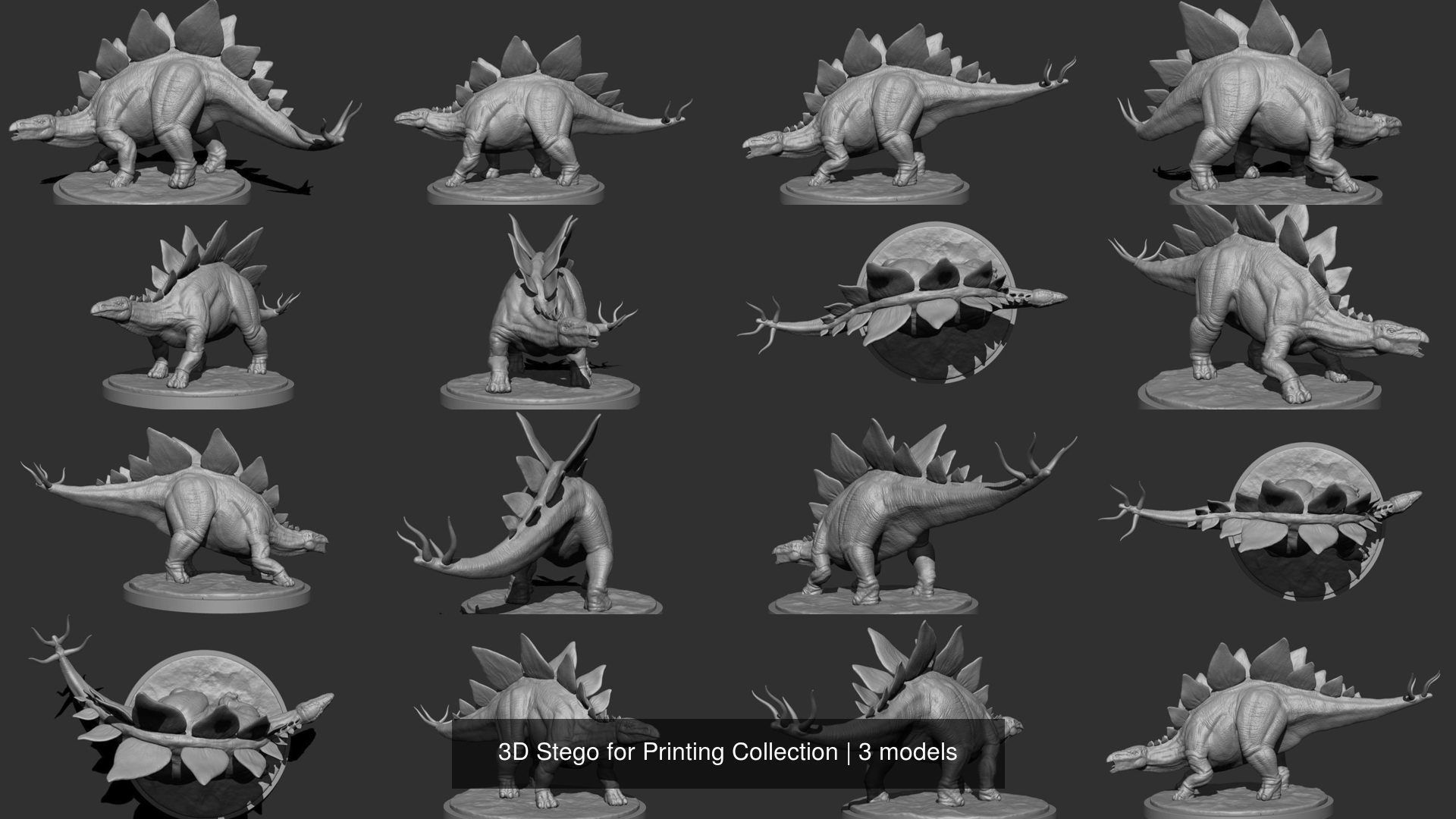 3D Stego for Printing Collection | CGTrader