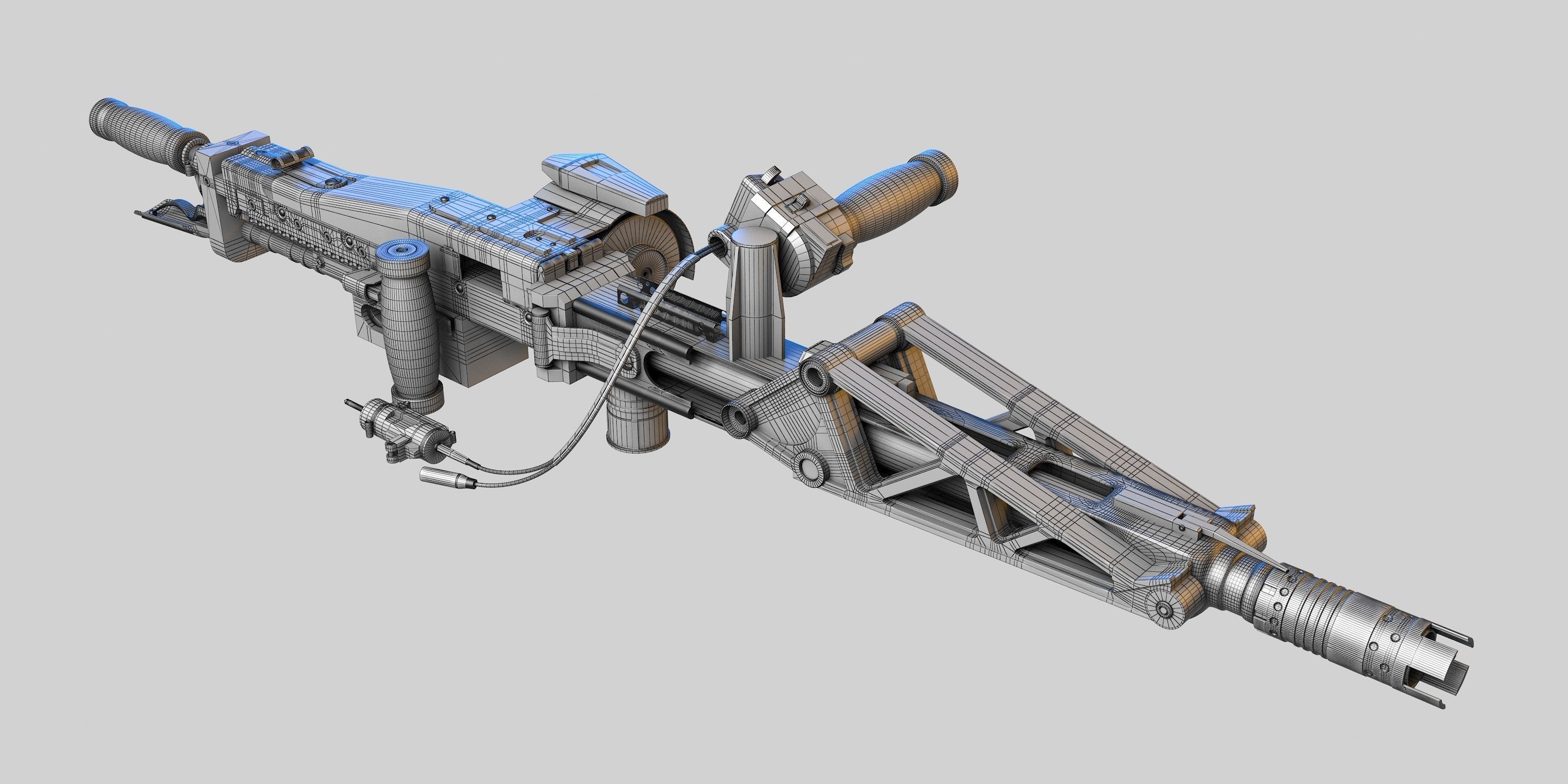 M56 Smartgun Aliens 3D model | CGTrader