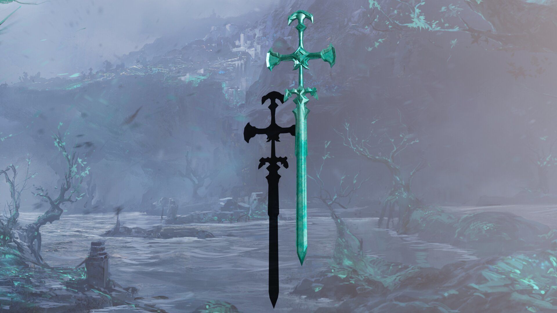 3D model Ruined King Sword Viego From League Of Legends VR / AR / low ...
