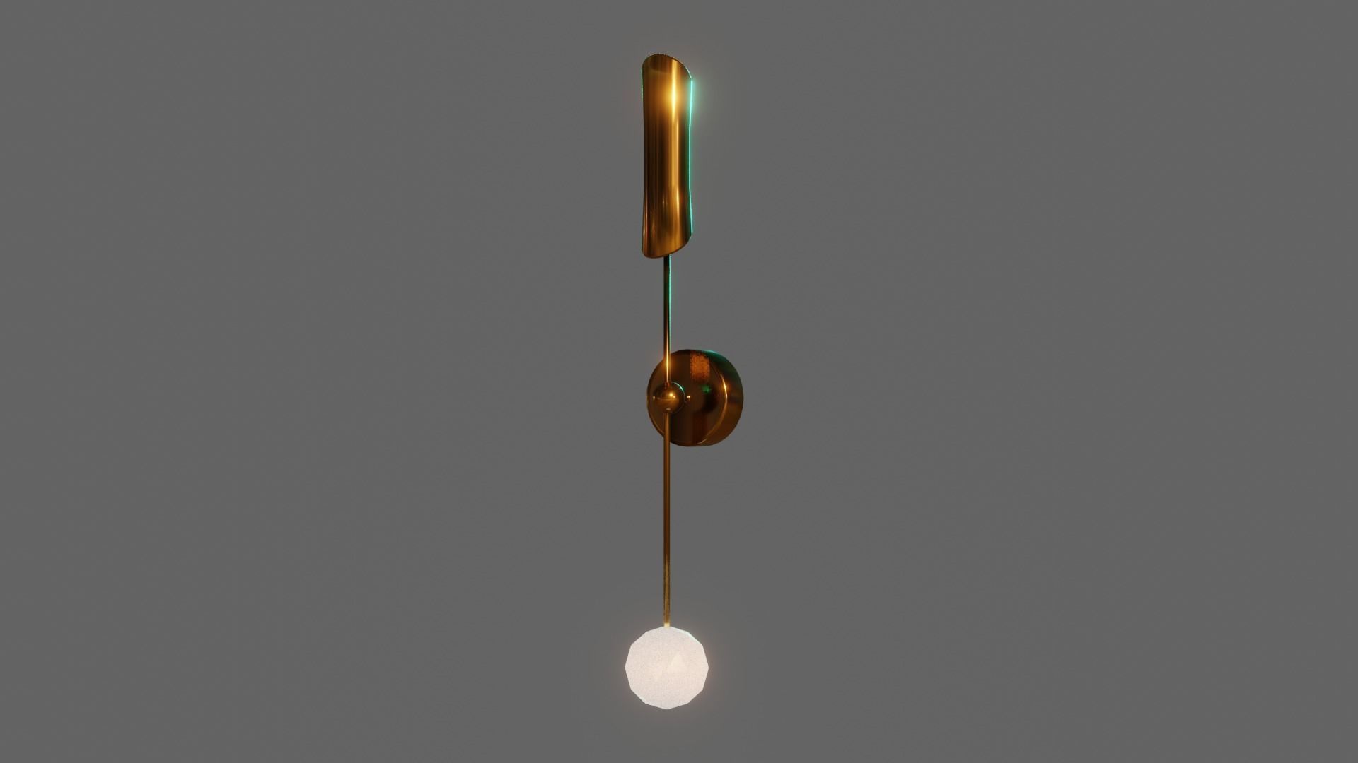 3D model Fancy side wall Lamp VR / AR / low-poly | CGTrader