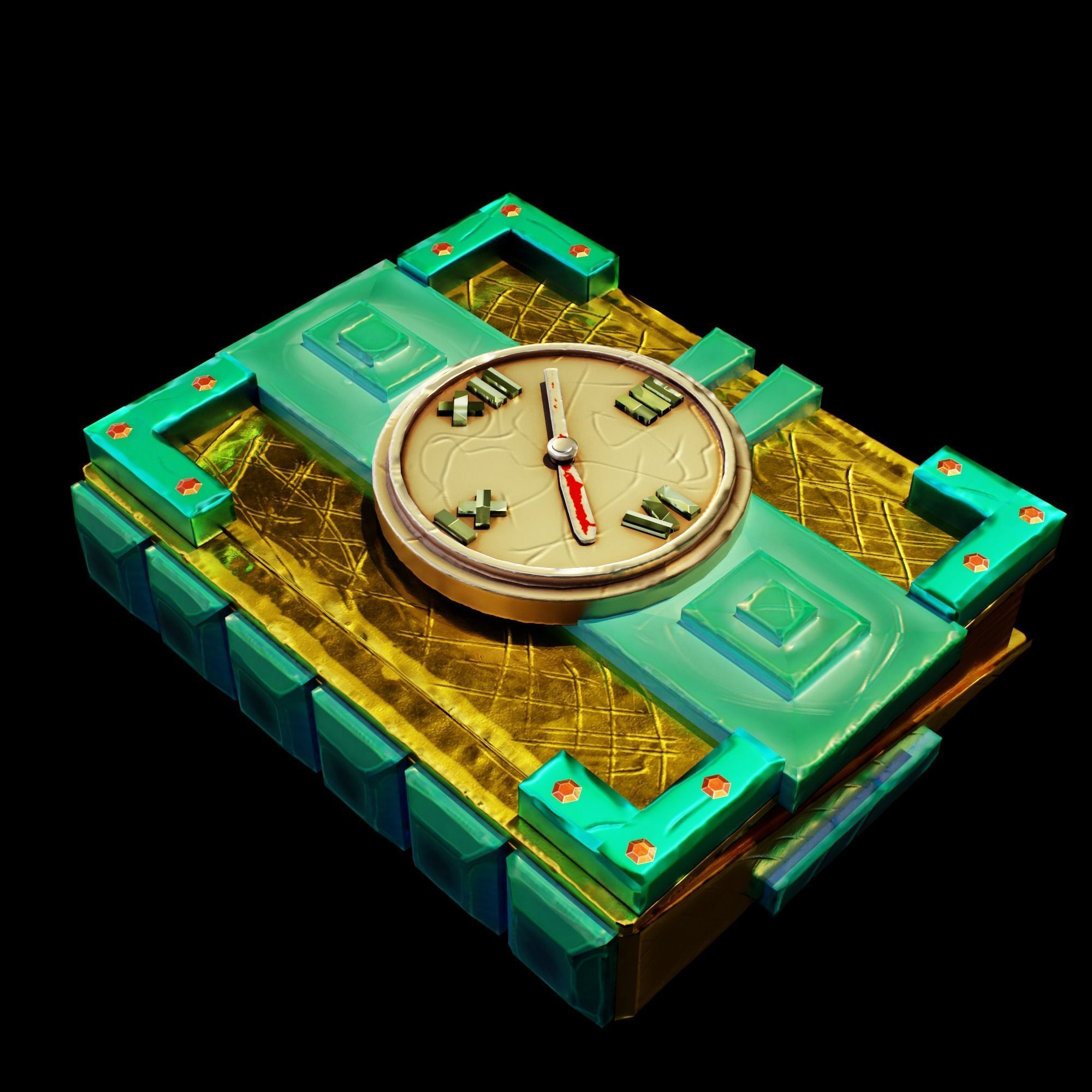 3D model Low poly Concept Magic Book VR / AR / low-poly | CGTrader