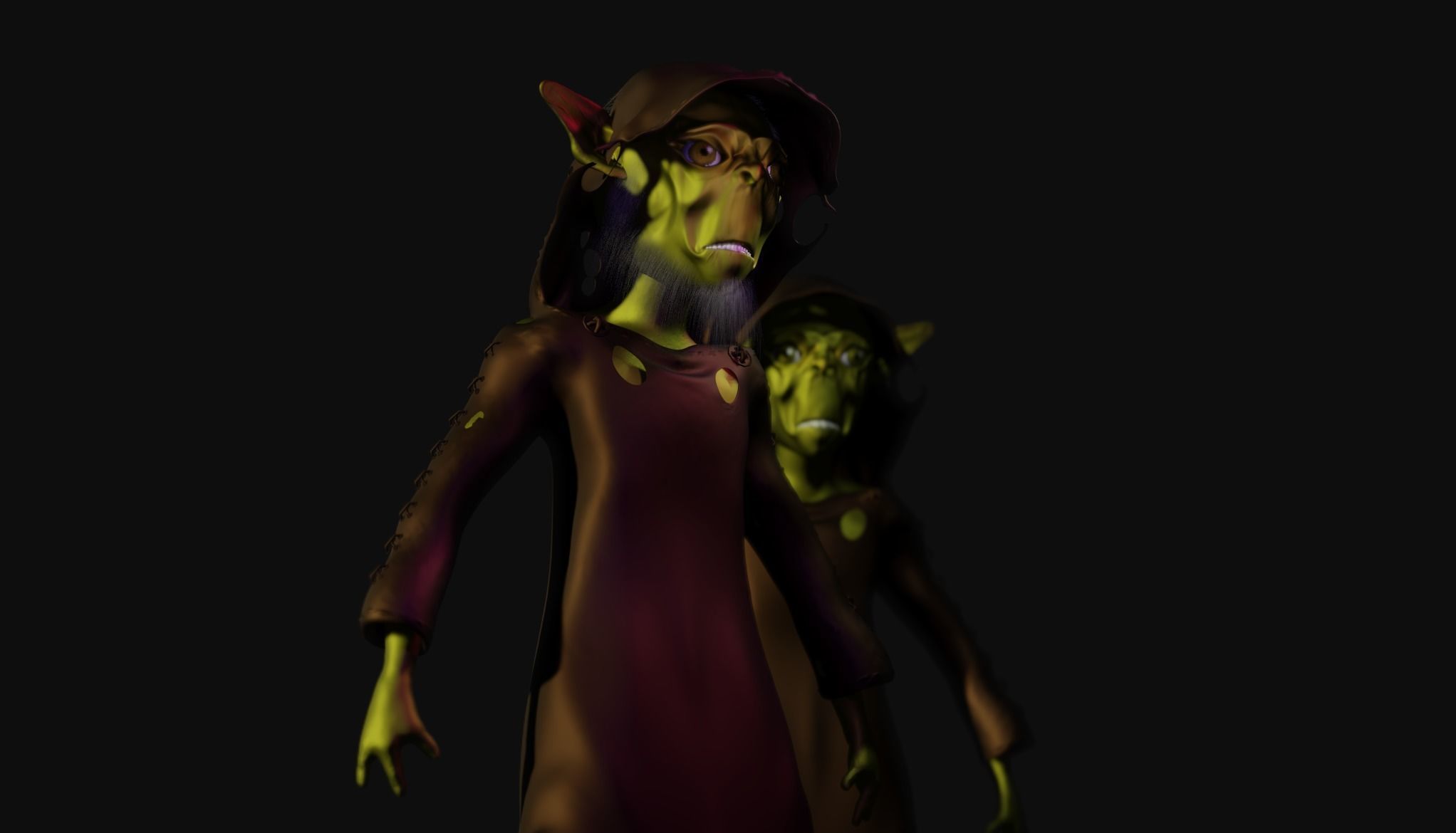 Elf Cartoon Character 3D model | CGTrader