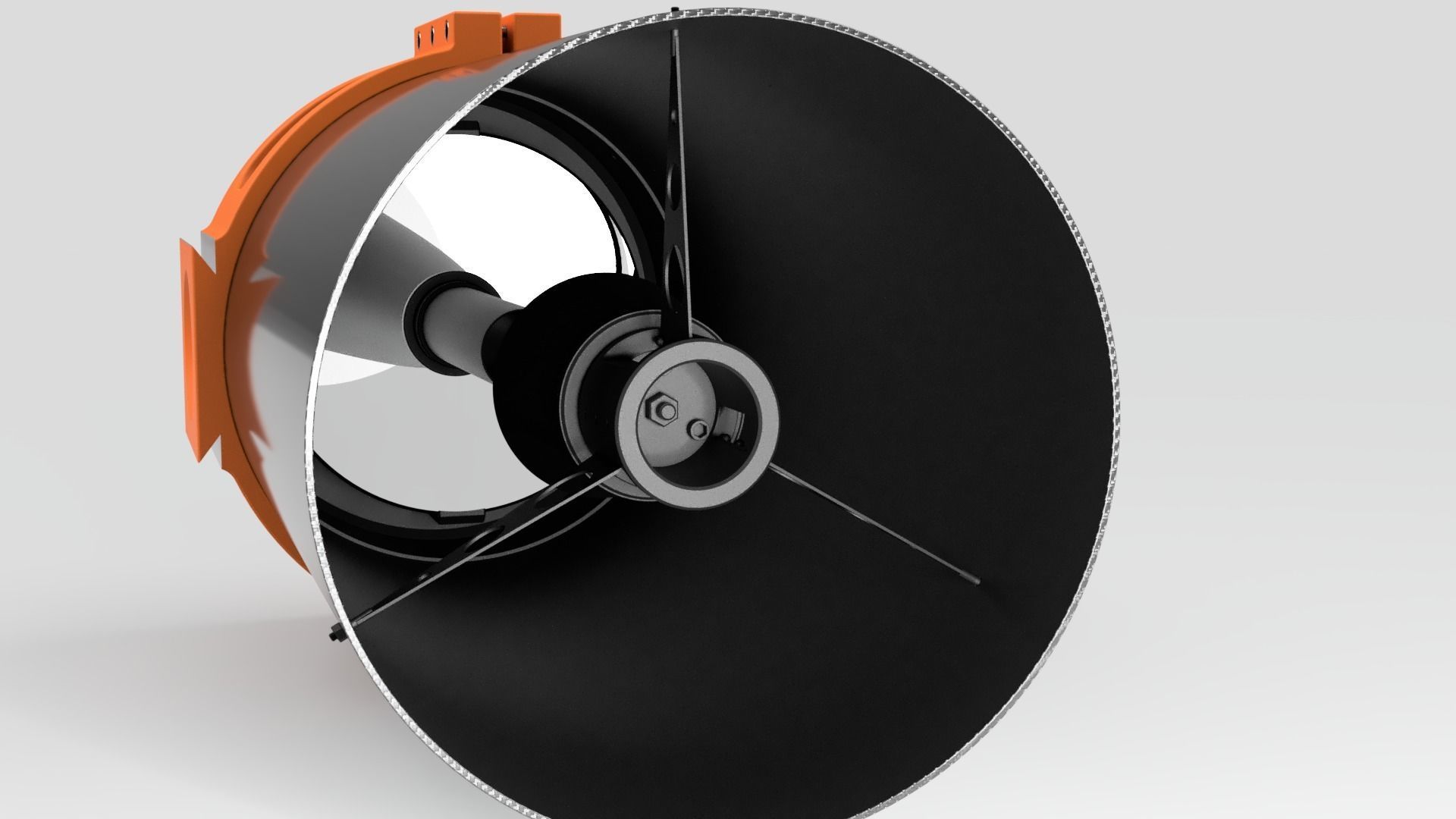 telescope space industrial technology 3D model | CGTrader