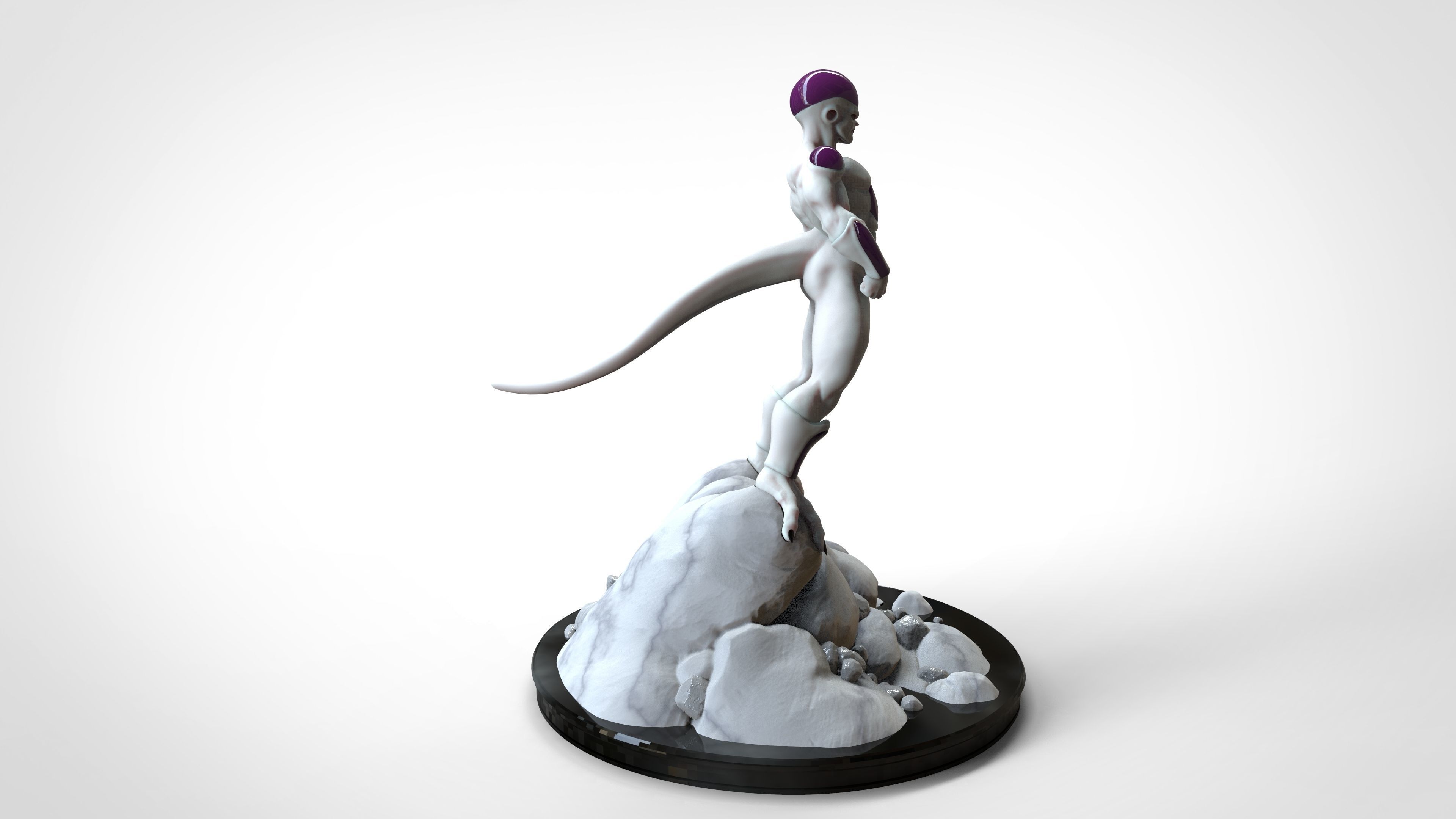 LORD FREEZER - DRAGON BALL Z 3D model 3D printable | CGTrader