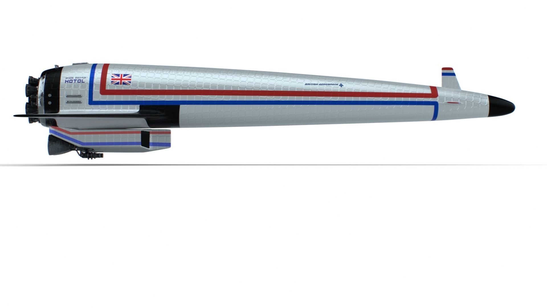 Space Shuttle HOTOL 3D model | CGTrader