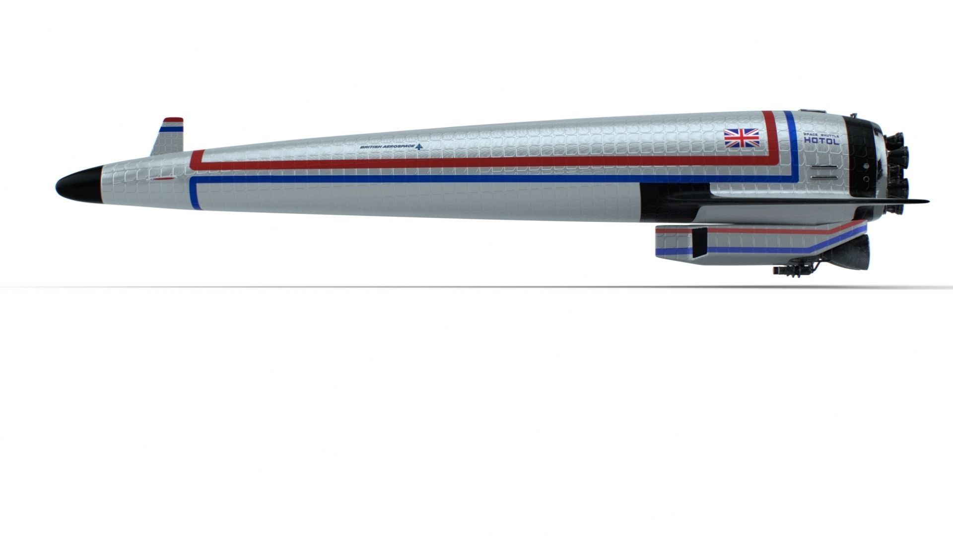 Space Shuttle HOTOL 3D model | CGTrader