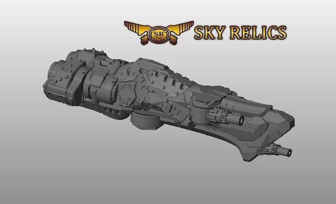 SKY RELICS - 12 WAR WIND 3D model 3D printable | CGTrader