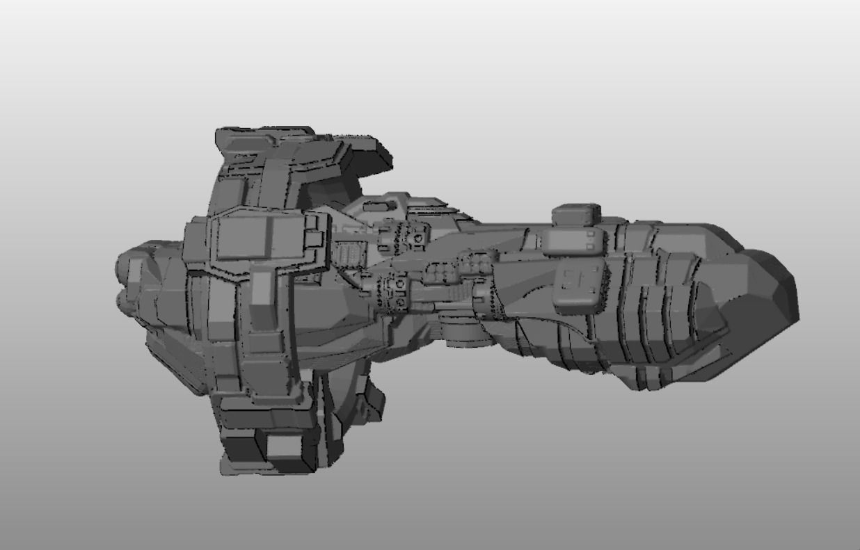 SKY RELICS - 15 VULKON 3D model 3D printable | CGTrader