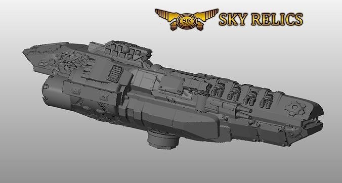 SKY RELICS - 20 HEAVY RYKER 3D model 3D printable | CGTrader