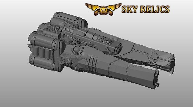 SKY RELICS - 22 INVADER 3D model 3D printable | CGTrader