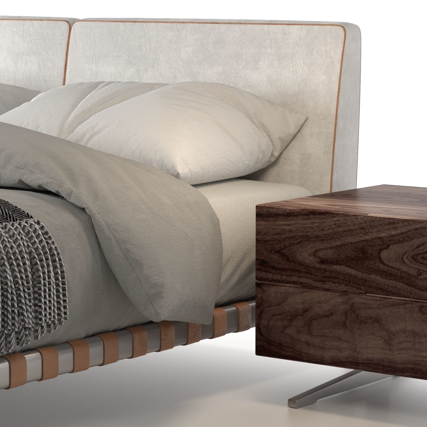 Gregory Flexform bed 3D model | CGTrader