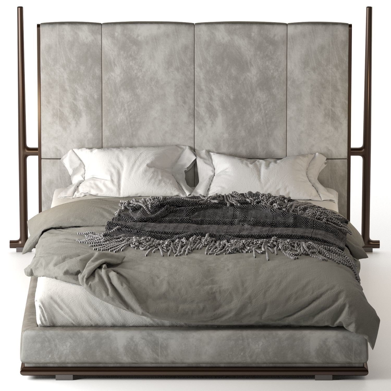 Icaro Flexform bed 3D model | CGTrader