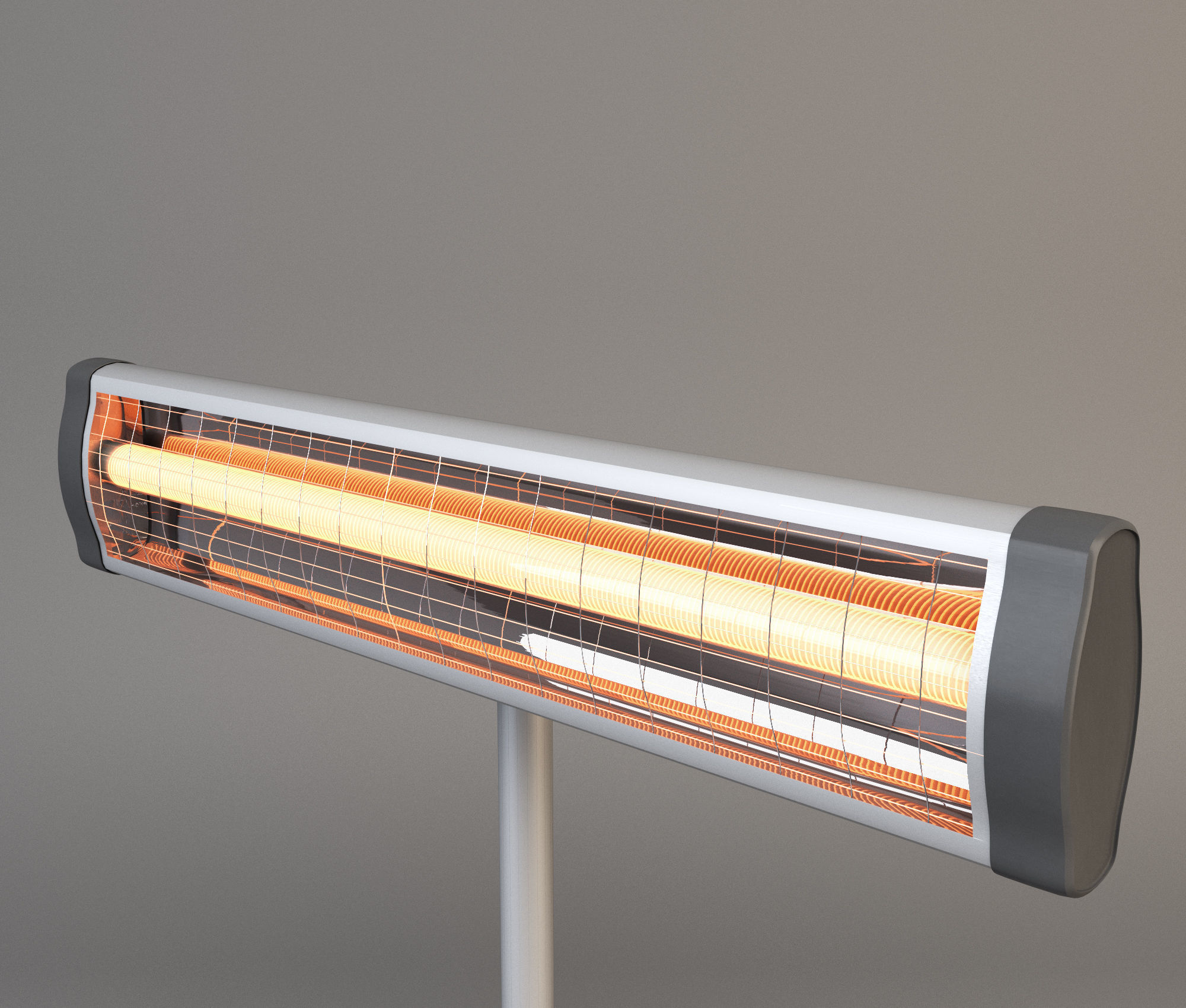 Infrared heater free 3D model | CGTrader