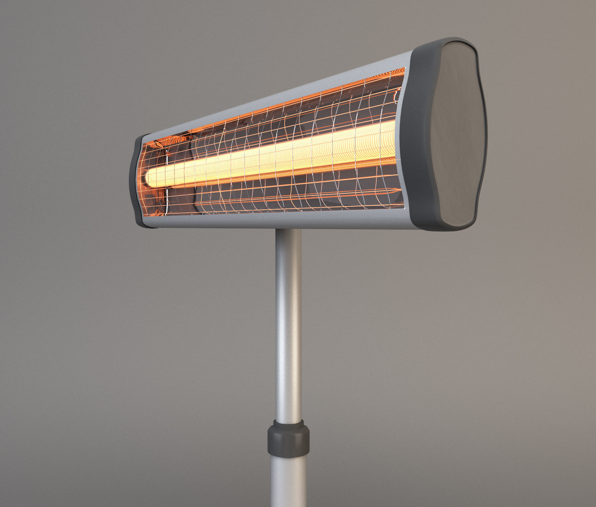 Infrared heater free 3D model | CGTrader