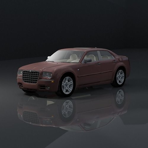 3D model CHRYSLER 3D CAR MODEL VR / AR / low-poly | CGTrader
