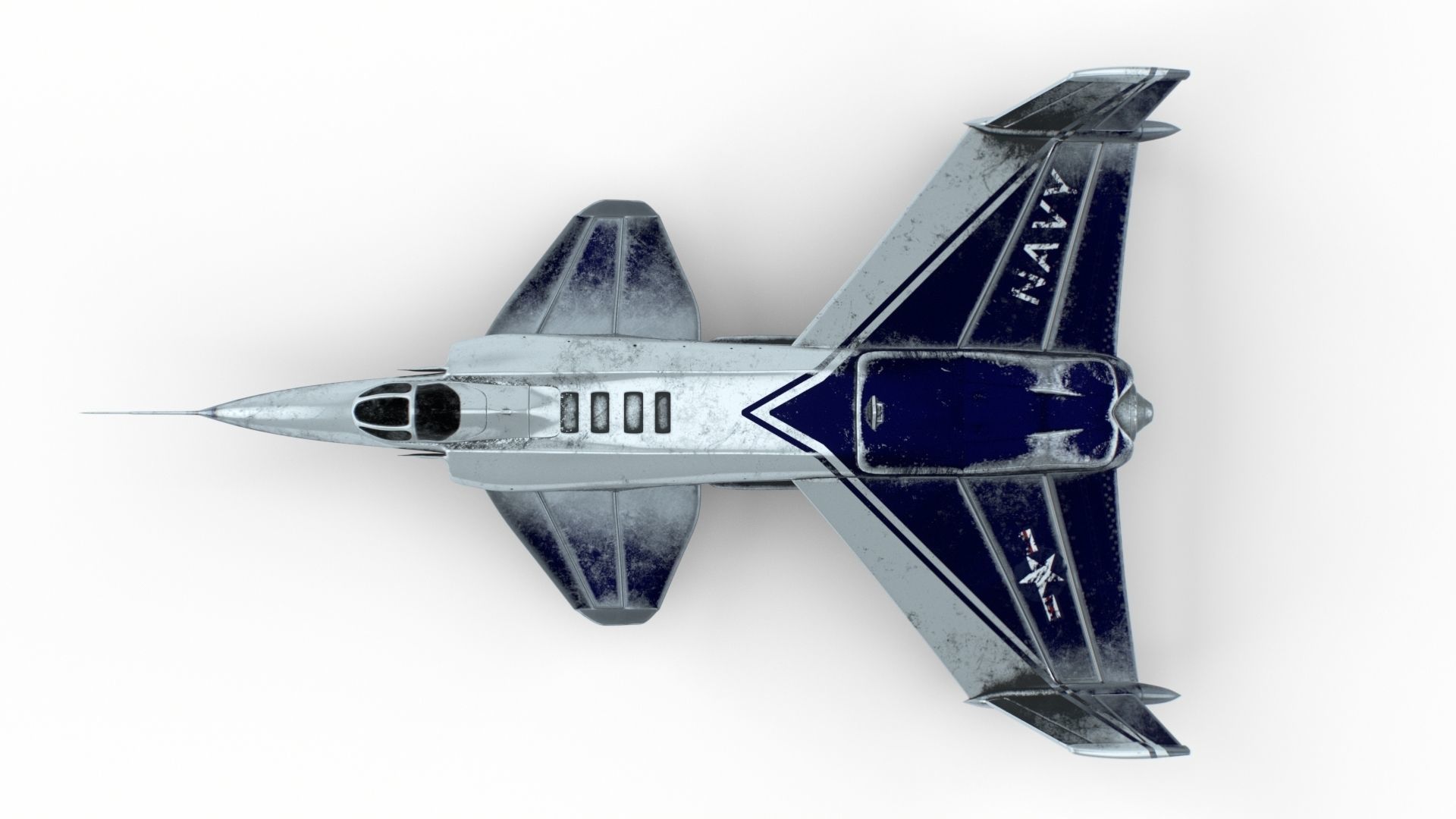 Rockwell XFV-12A 3D model | CGTrader