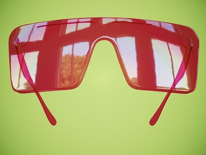 3D model Plastic Glasses VR / AR / low-poly | CGTrader