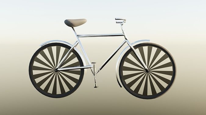 cycle vintage bicycle 3D model | CGTrader
