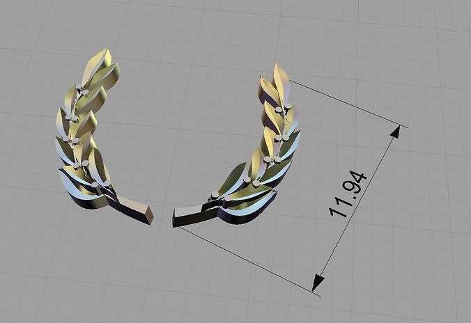 wreath free 3D model 3D printable | CGTrader
