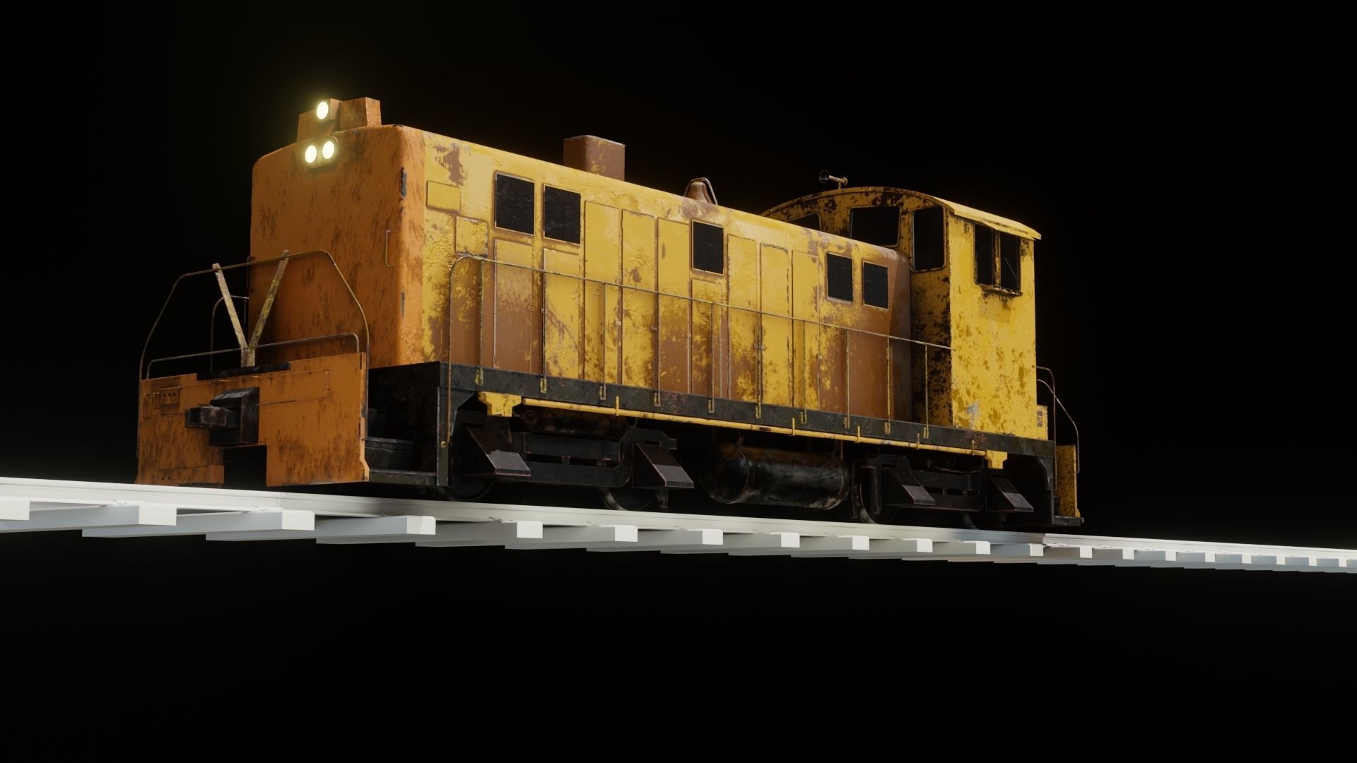 3D model Locomotive VR / AR / low-poly | CGTrader