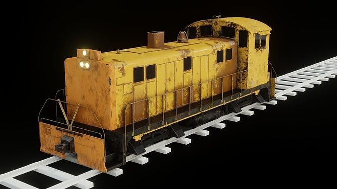 3D model Locomotive VR / AR / low-poly | CGTrader