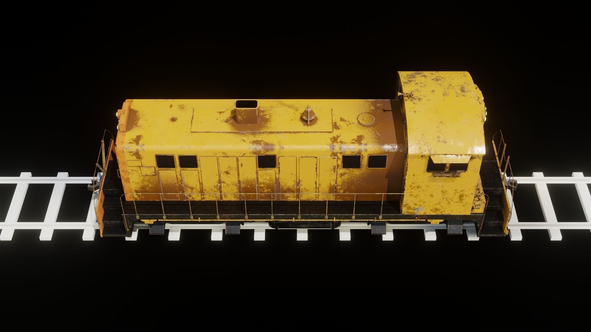 3D model Locomotive VR / AR / low-poly | CGTrader