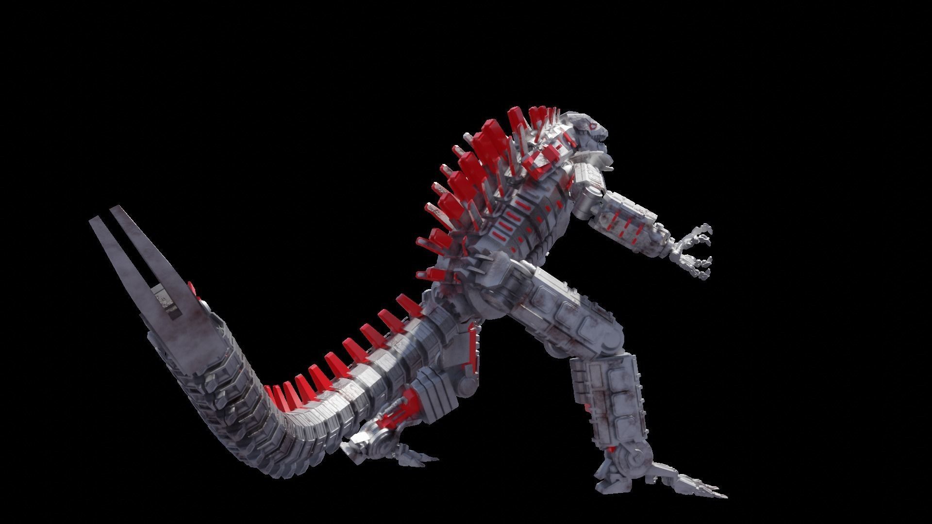 Mechagodzilla 3D model | CGTrader