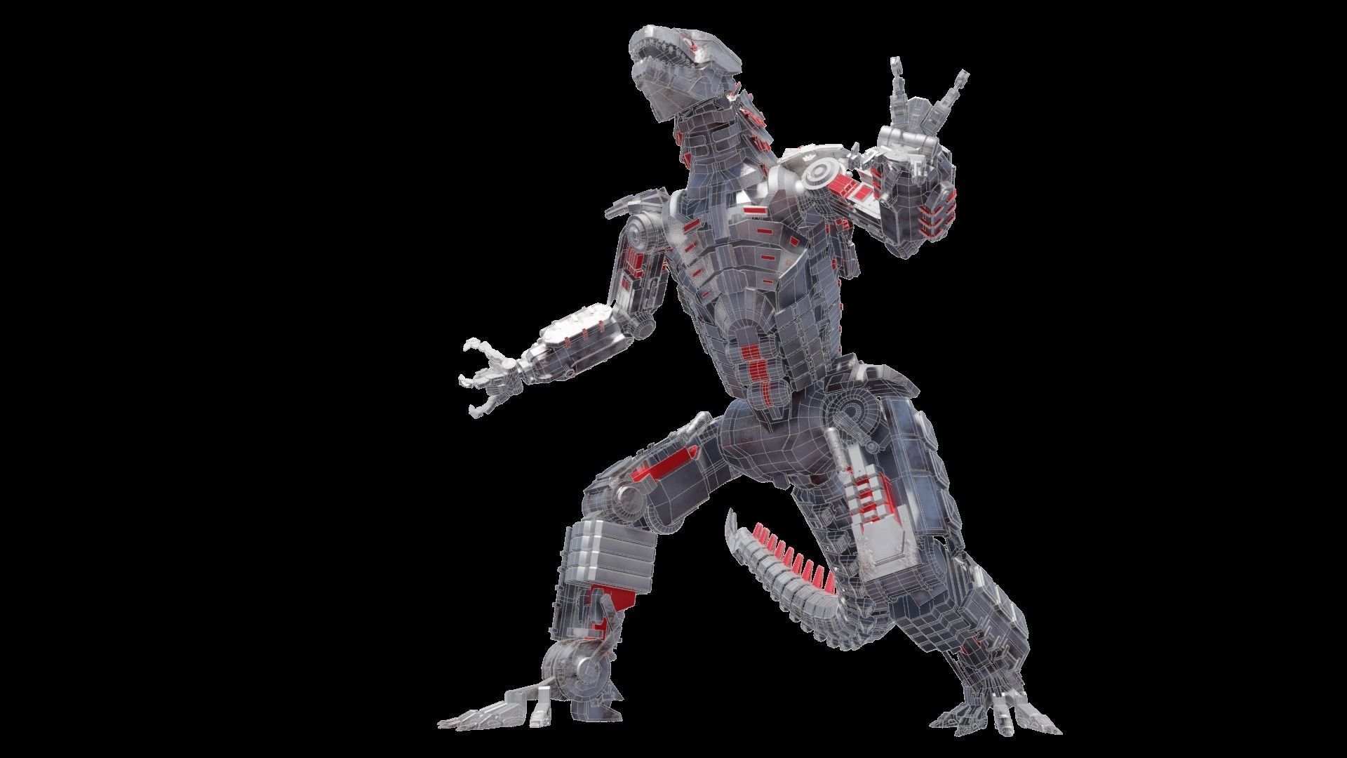 Mechagodzilla 3D model | CGTrader
