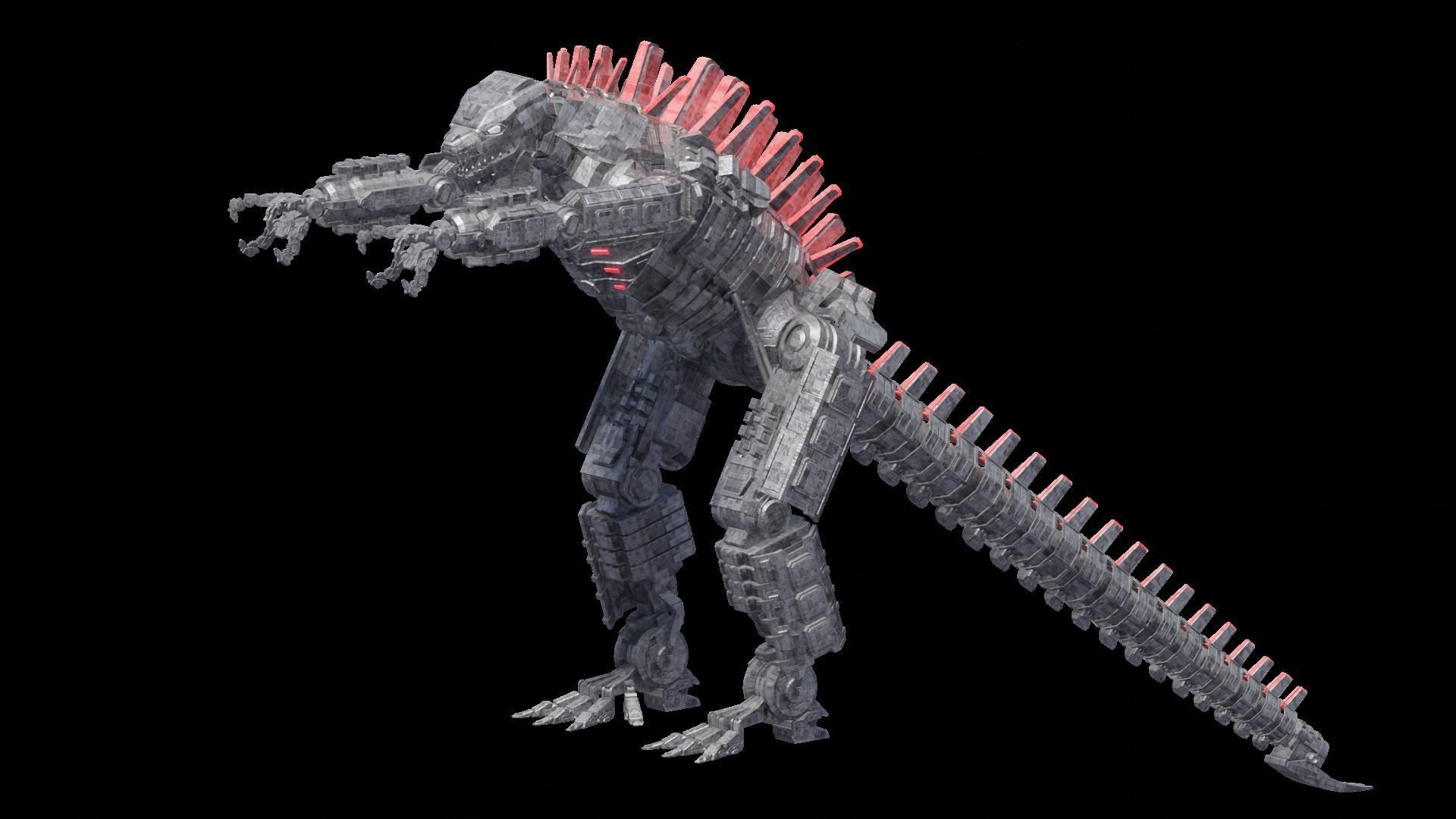 Mechagodzilla 3D model | CGTrader