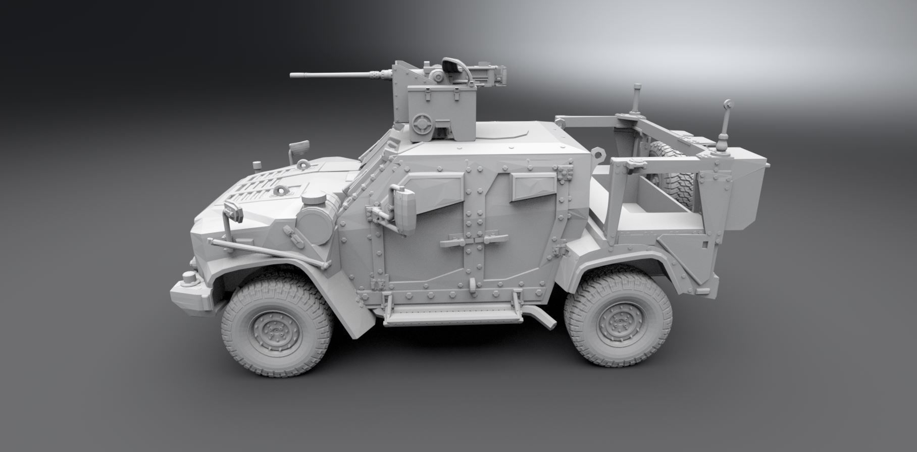 OSHKOSH JLTV CROWS Scale model 3D model 3D printable | CGTrader